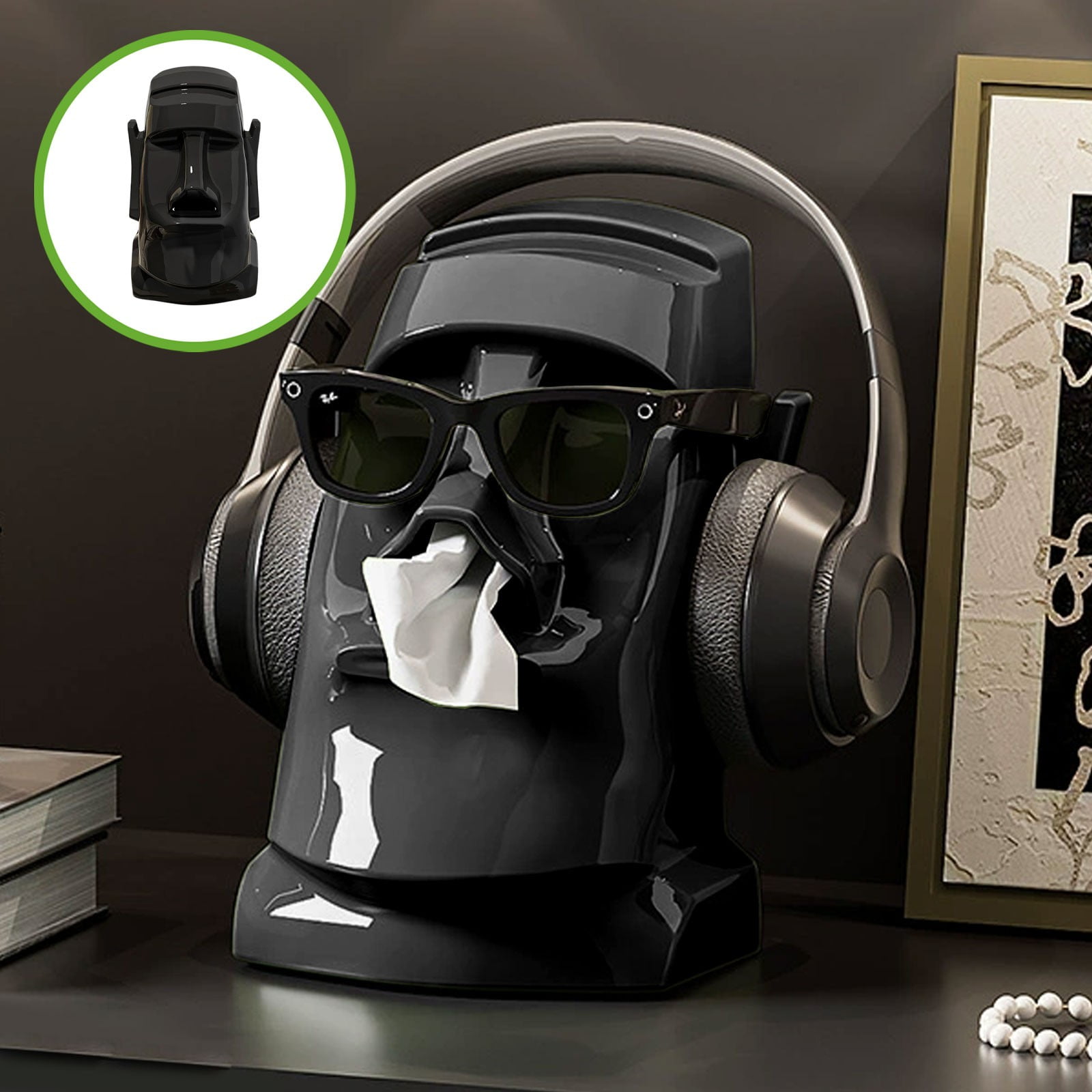kkbbma under $5 Multi Function Tissue Box, Multifunctional Tissue Box ...