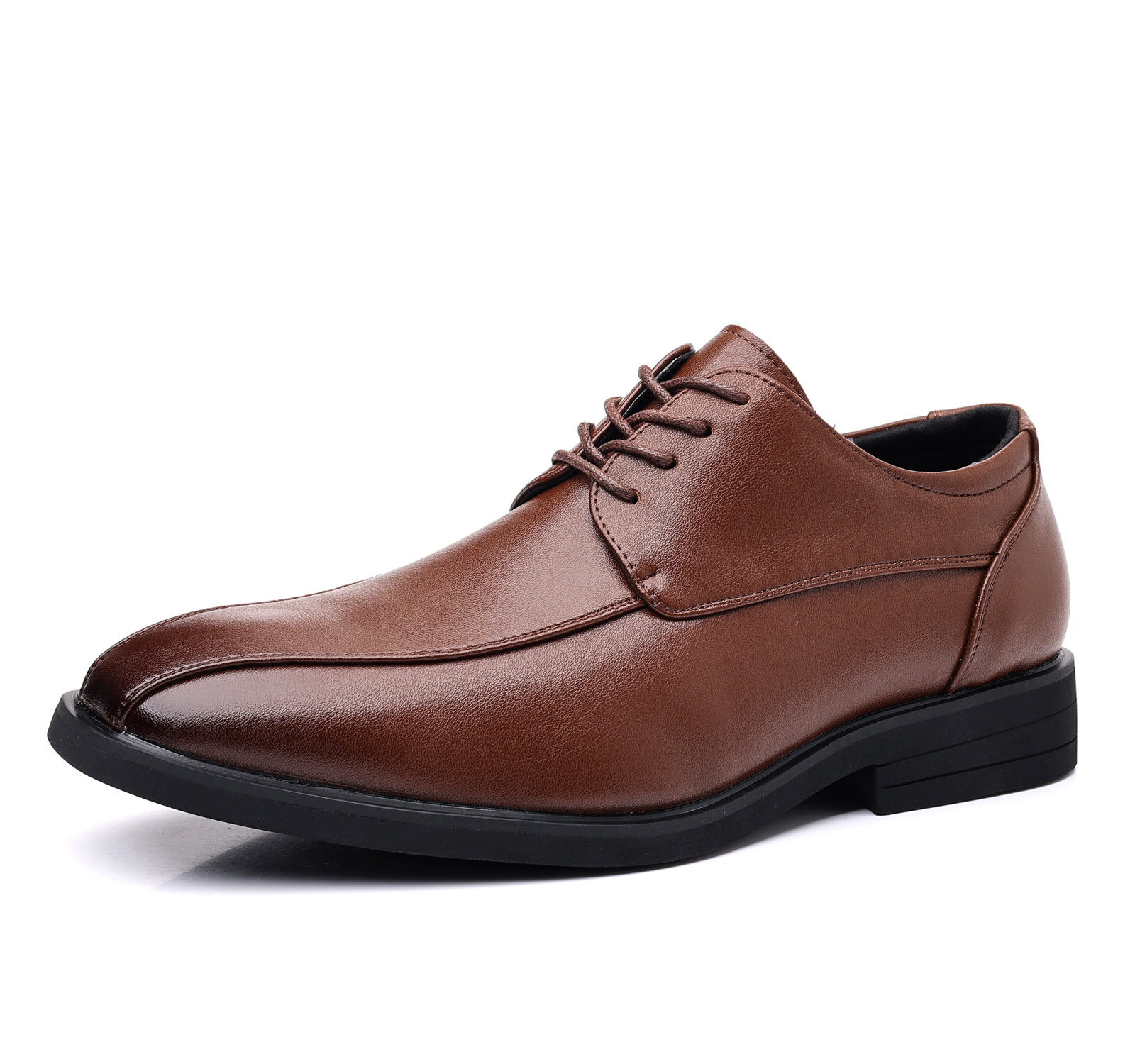George Men's Genuine Leather Garret Lace Up Shoes - Walmart.com