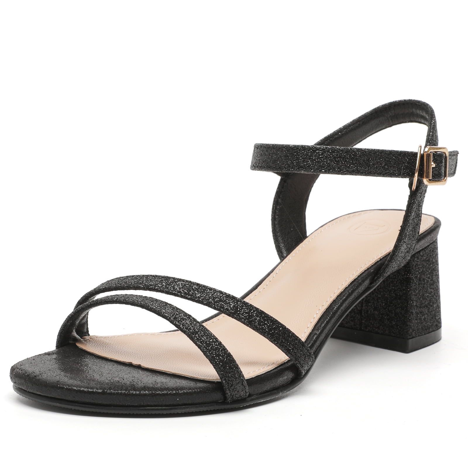 kkdom Women Sandals Heels Open Toe Sandals Dress Shoes Wedding Party ...
