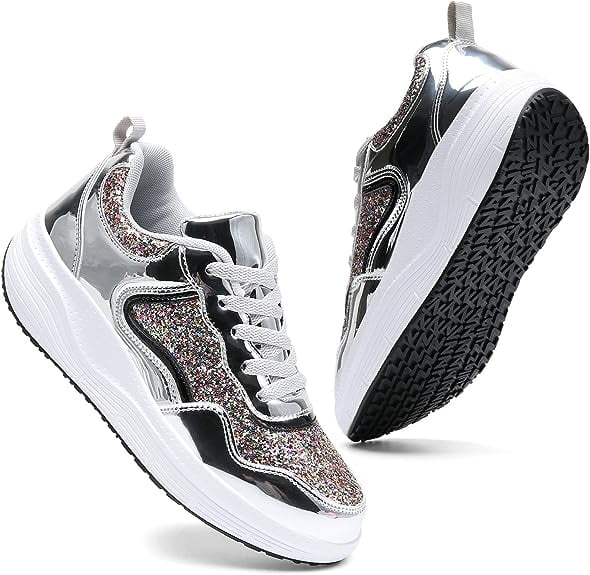 kkdom Women's Walking Shoes Running Breathable Mesh Comfort Lightweight ...