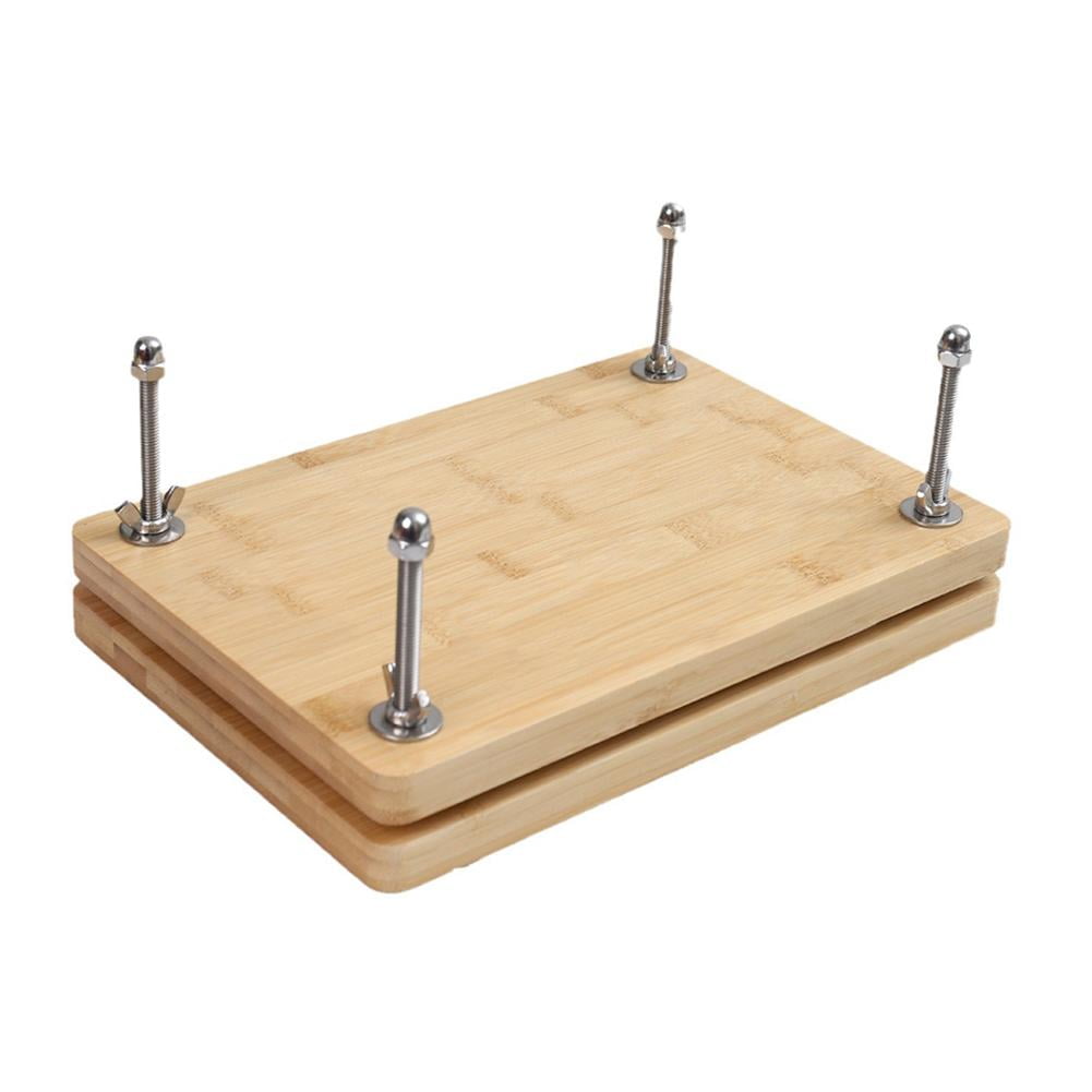 kkiuop Book Press Wood Hand Book Binding Tools Set,Handmade Books Slip ...