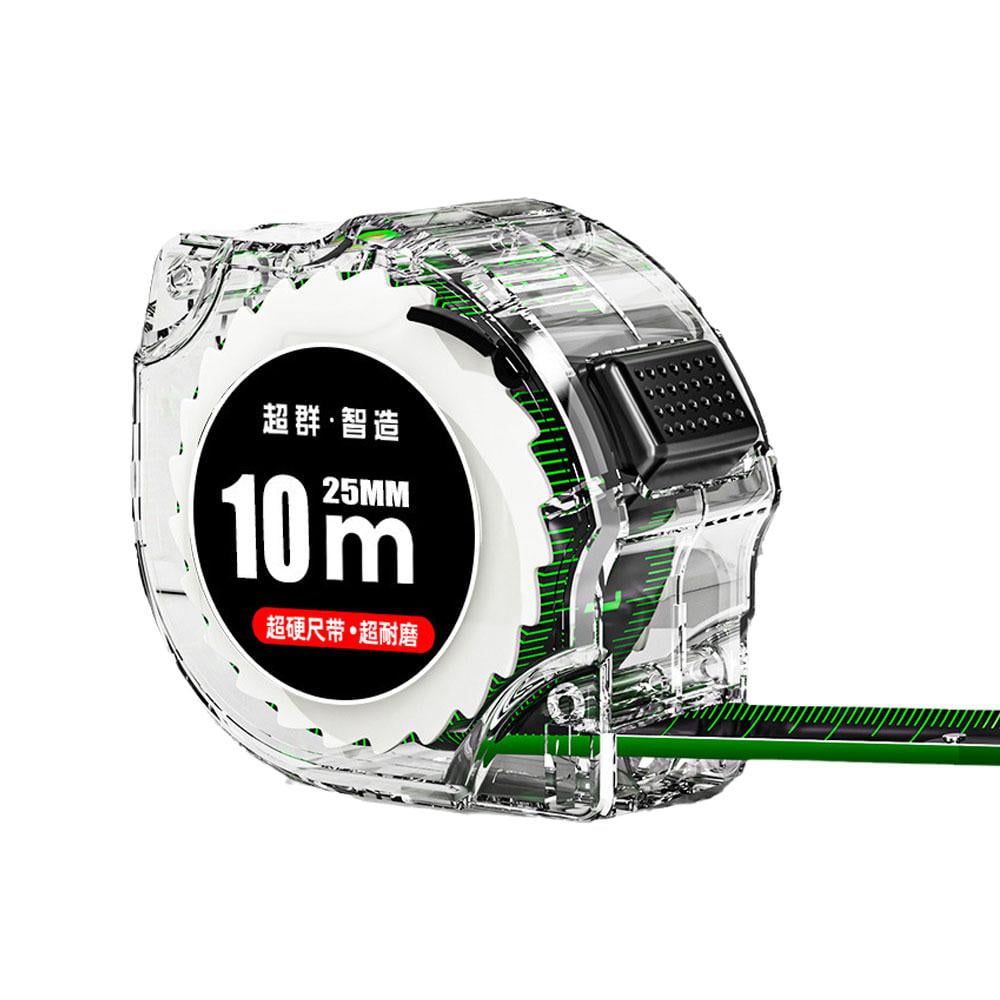 kkiuop Self Locking Fluorescent Steel Tape Measure High-Precision ...