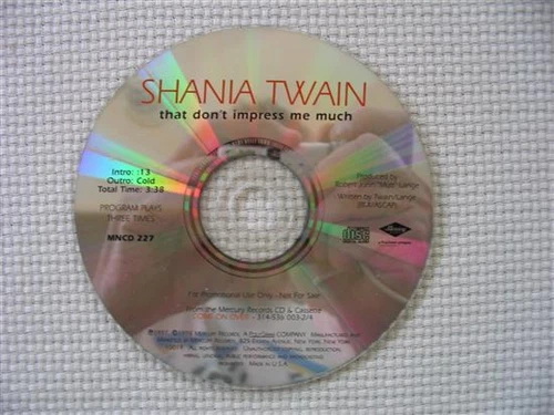 kktune - That Don't Impress Me Much - Music CD - Twain, Shania - 1999 ...