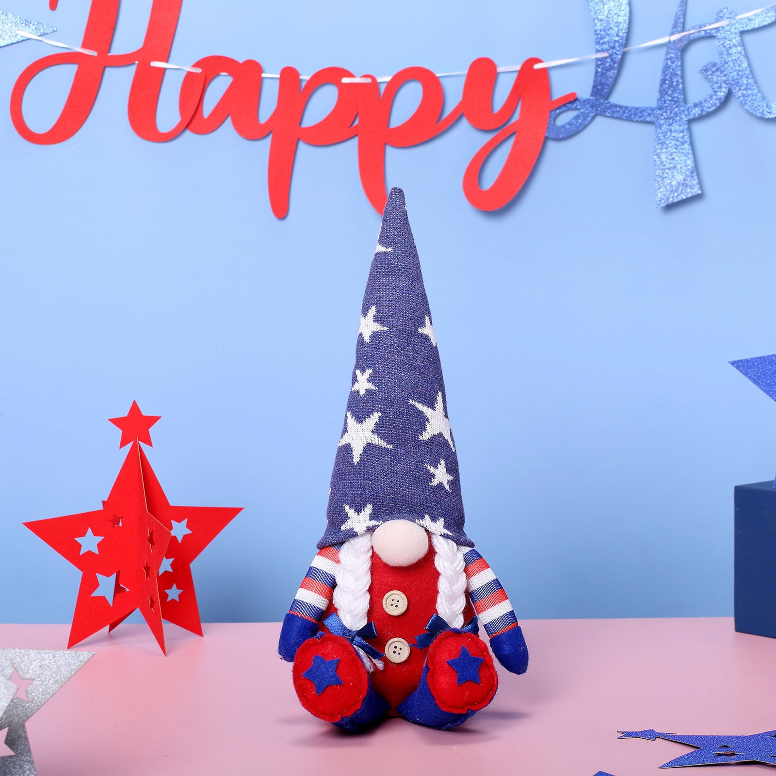kladzum 4th of July Decorations Independence Day Gnomes Doll Holiday ...