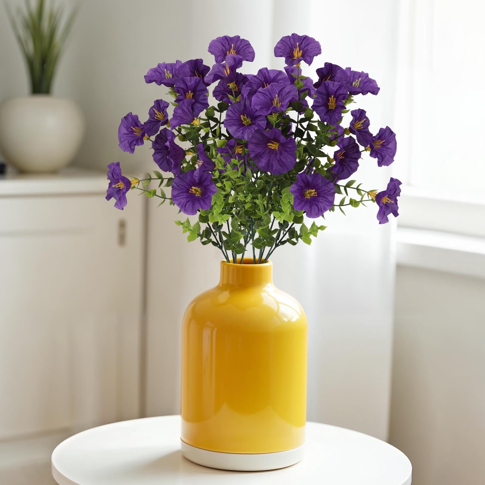 kladzum 5PC Outdoor Artificial Flowers Realistic Fake Flowers Plastic ...