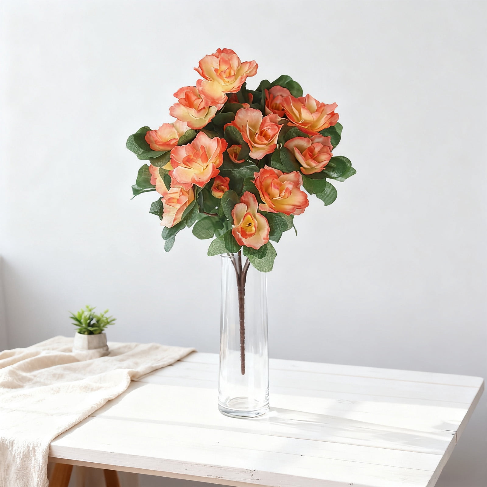 kladzum Artificial Azalea Flowers Wedding Decorations Living Room ...