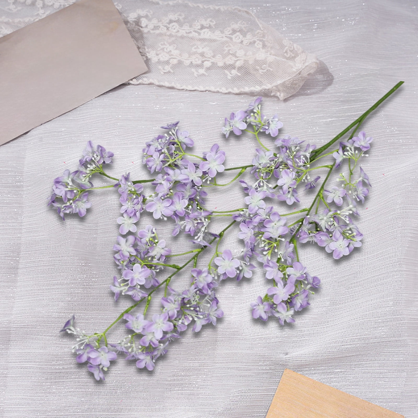 kladzum Artificial Flowers Plastic Fake Flowers Bundles Fake Flowers ...