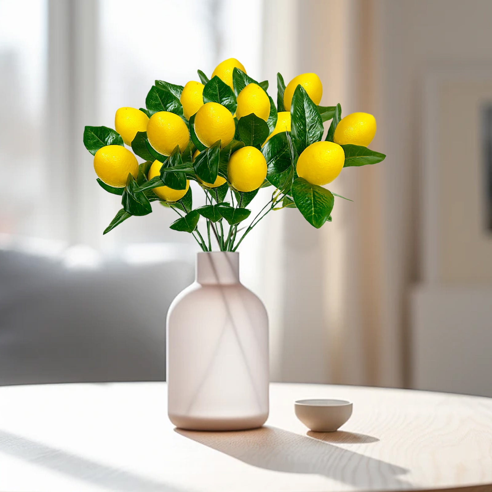 kladzum Artificial Lemons Branches Fake Lemon Decoration Artificial ...