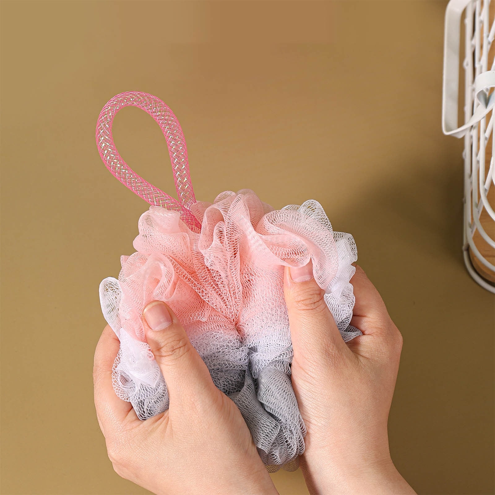 kladzum Bath Loofah Shower Sponge Body Scrubbers Soft Mesh Shower Puffs ...