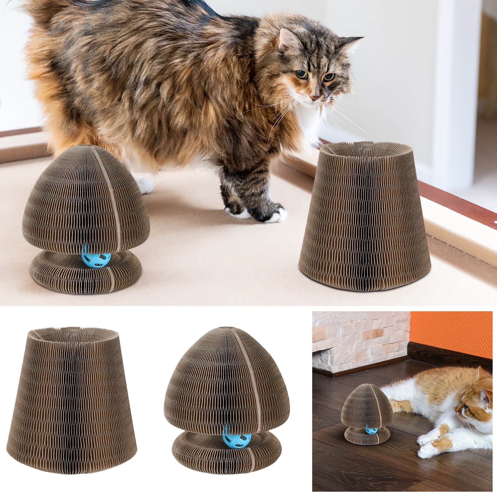 kladzum Cats Scratcher, Cats Scratching Board for Indoor Cats ...