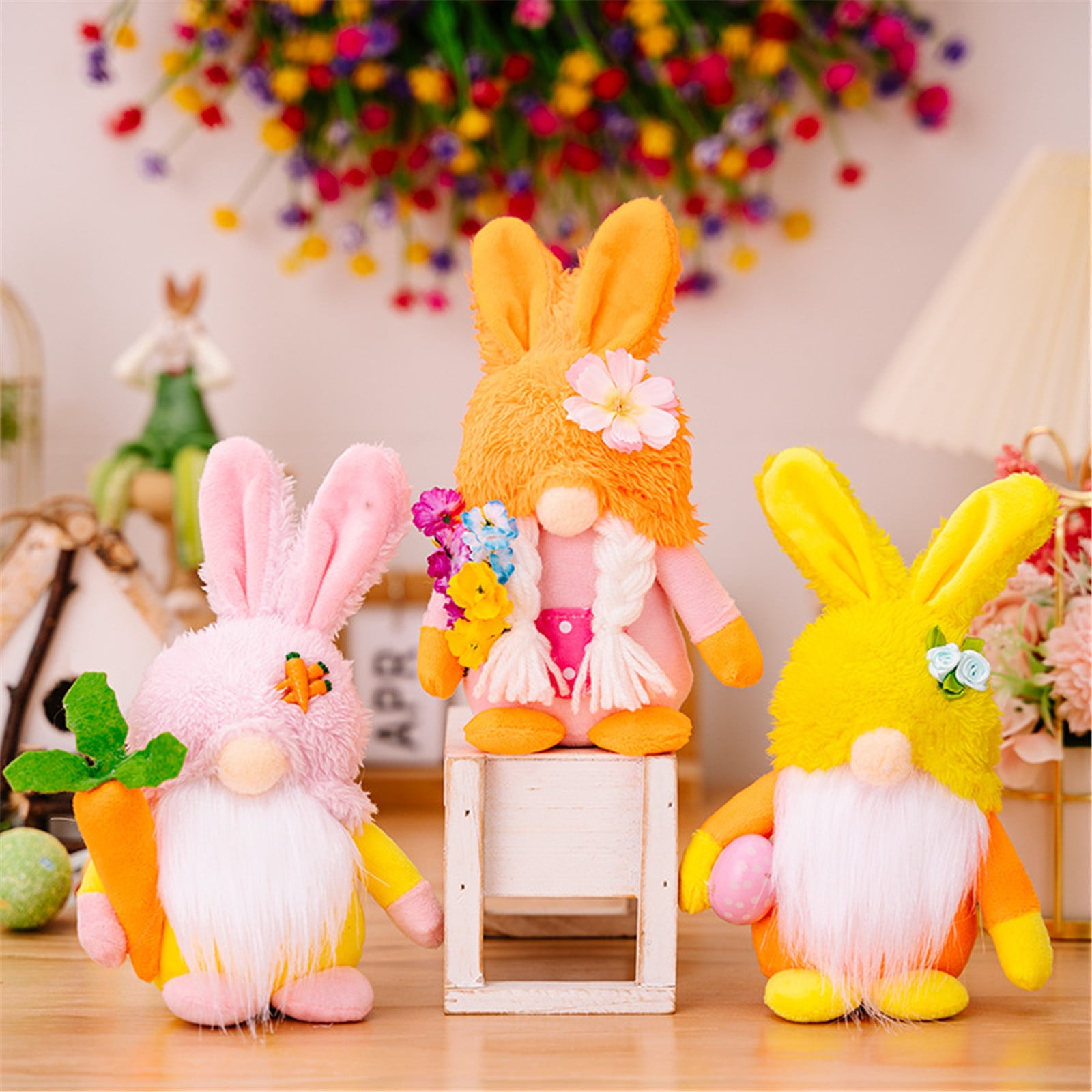 kladzum Easter Decorations Easter Bunny Gnomes Easter Rabbits Ears ...