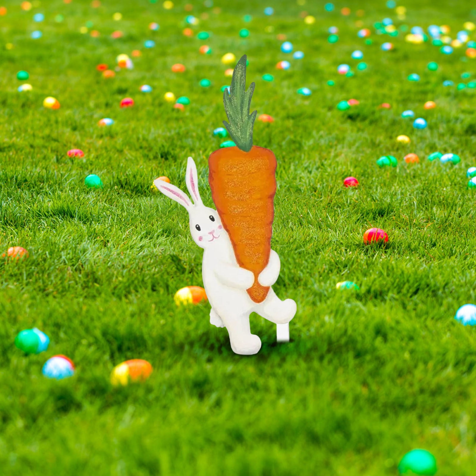 kladzum Easter Yard Signs Easter Wooden Bunny Yard Decoration, Easter ...