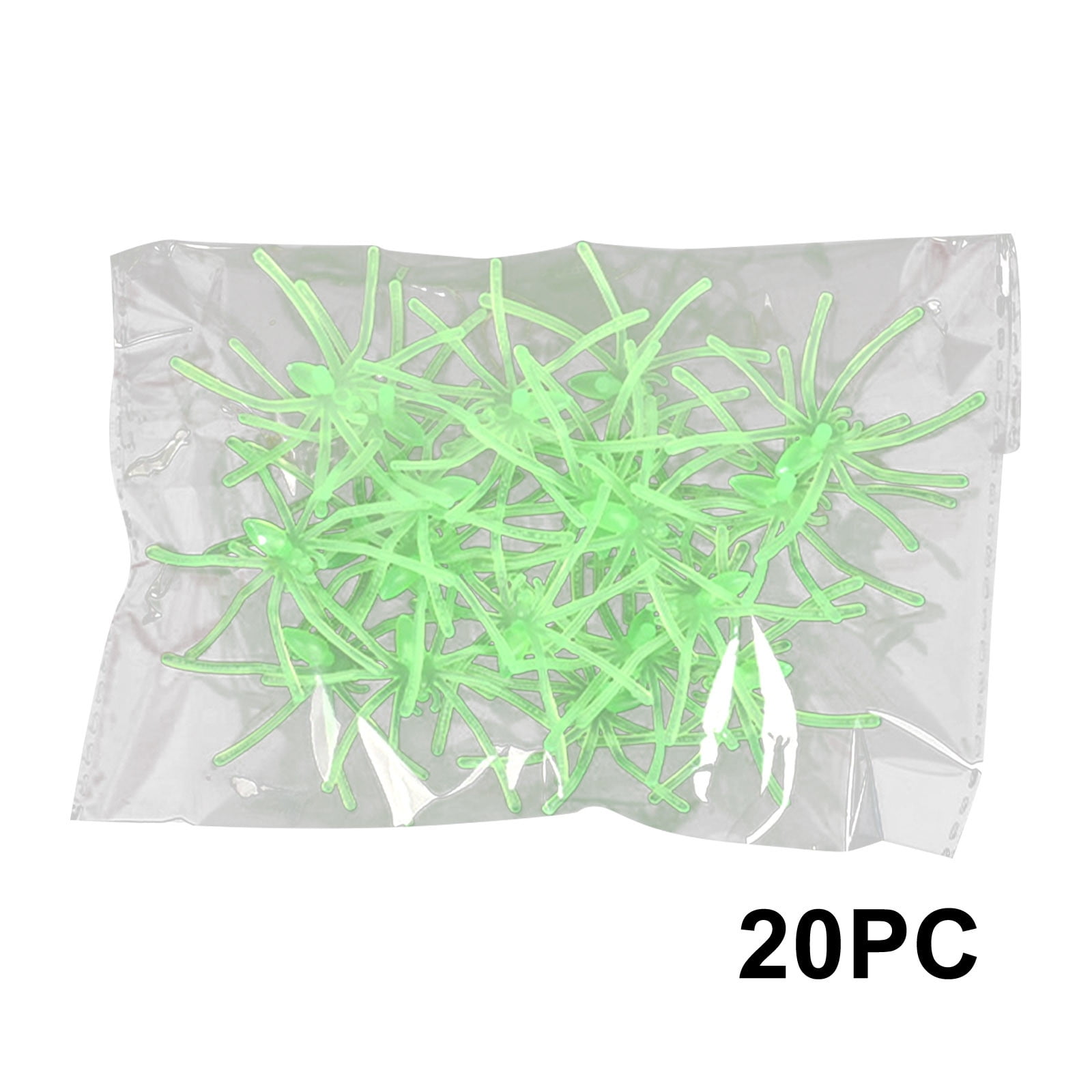 kladzum Fake Spider Set of 20Pcs, Small Spider Toys Mini Luminous ...