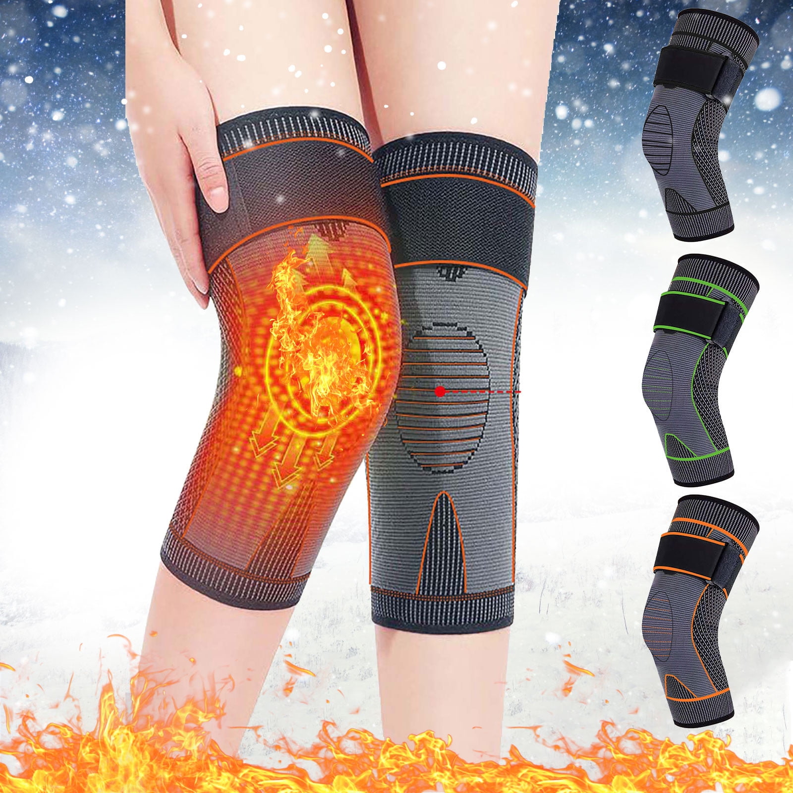 kladzum Knee Brace for Women & Men, 1PC Acupressure Self-heating ...