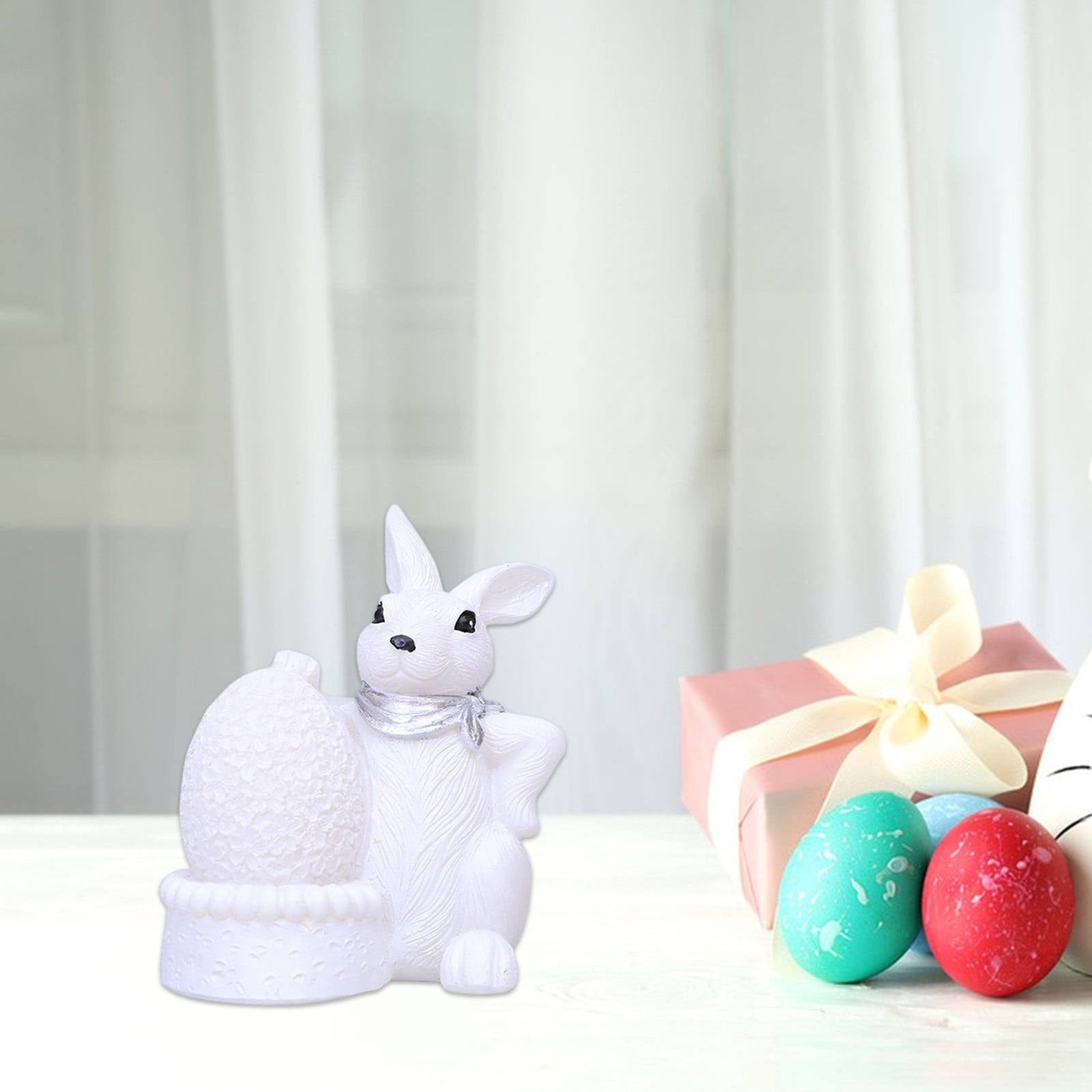 kladzum Luminous Easter Bunny Decorations Easter Tabletop Ornaments ...