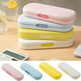 kladzum Plastic Pencil Case Box, Large Crayon Maker Pen Organizer ...