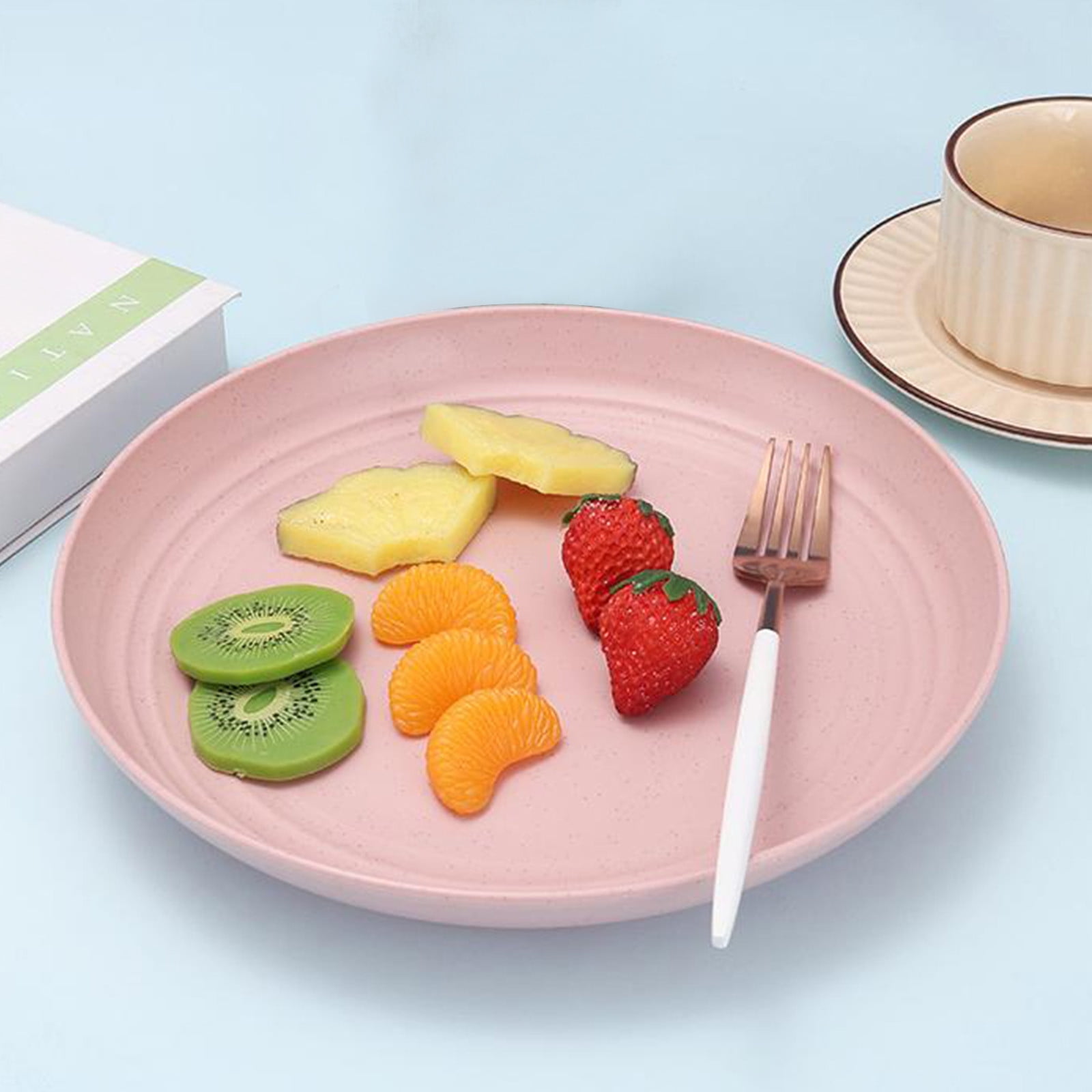 kladzum Plate Dinner Trays Plastic Reusable Dinner Trays for Kitchens ...