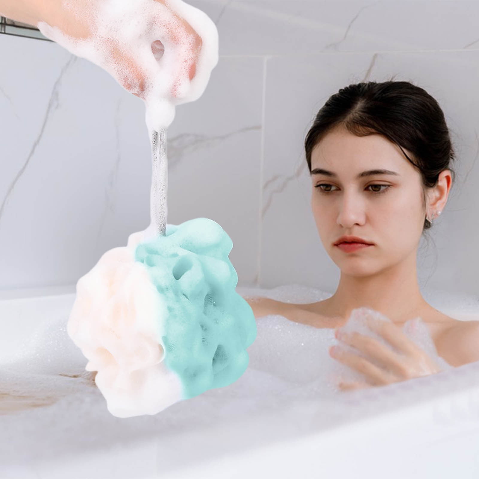 kladzum Shower Loofah Bath Sponge, Loofah Exfoliating Body Scrubbers ...