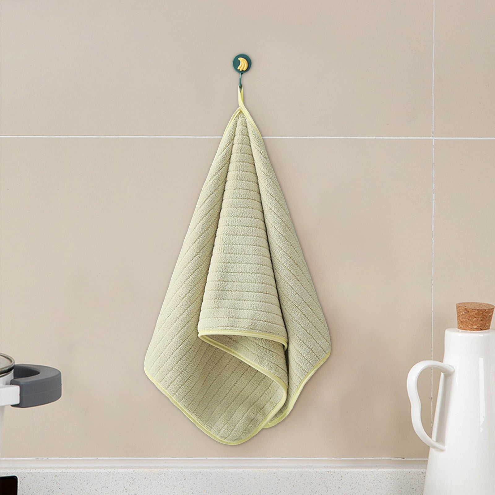 kladzum Velvet Towel for Adult Daily Use At Home Absorbent Dry Hair ...