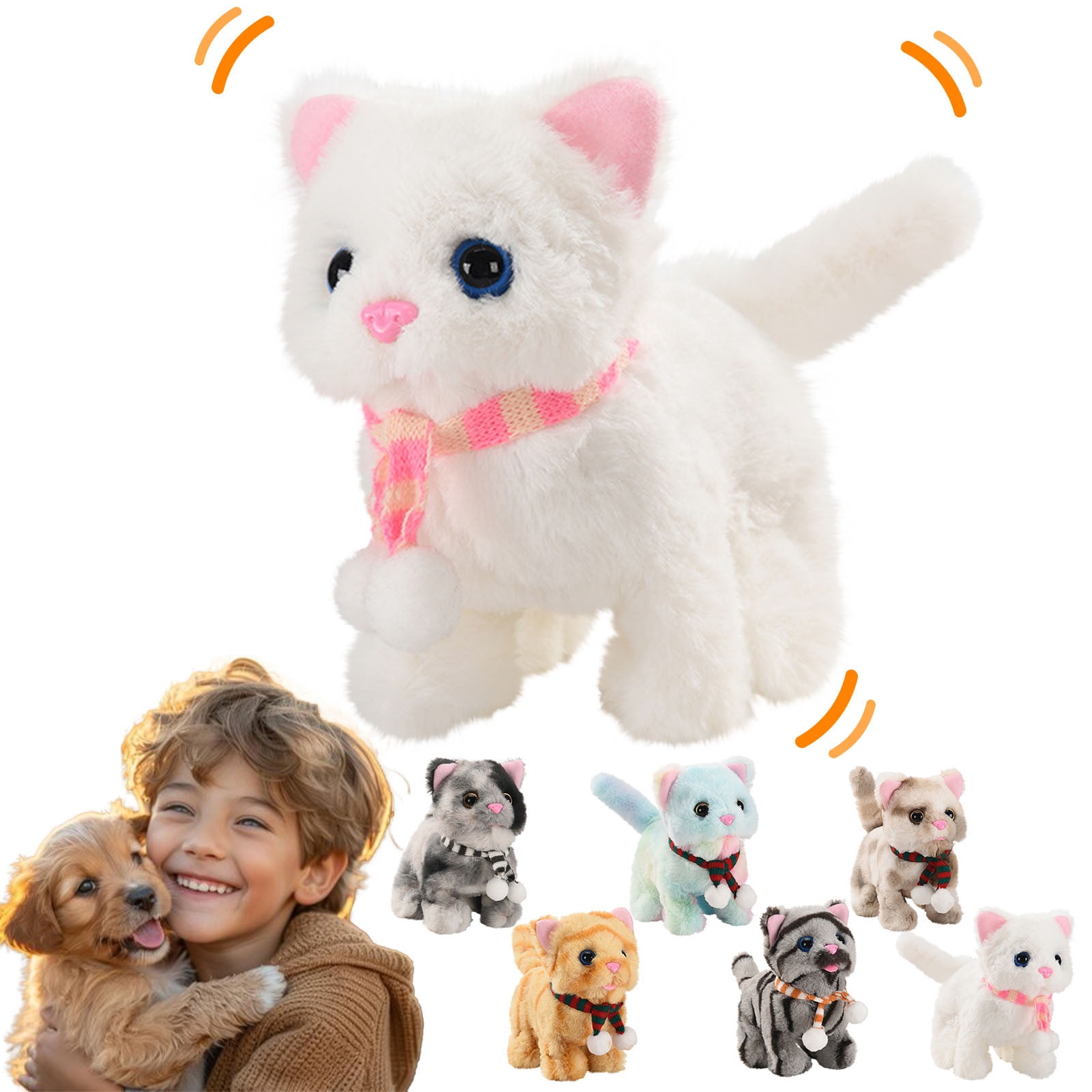 kladzum Walking Dog Toys Interactive Electronic Pet Plushies Toy ...