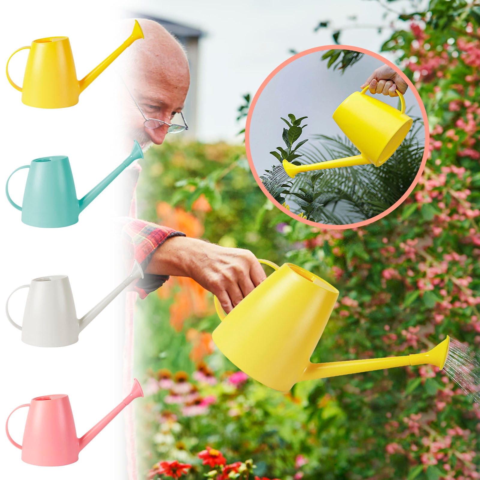 kladzum Watering Can Plastic Tube Water Kettle Thickened Balcony ...