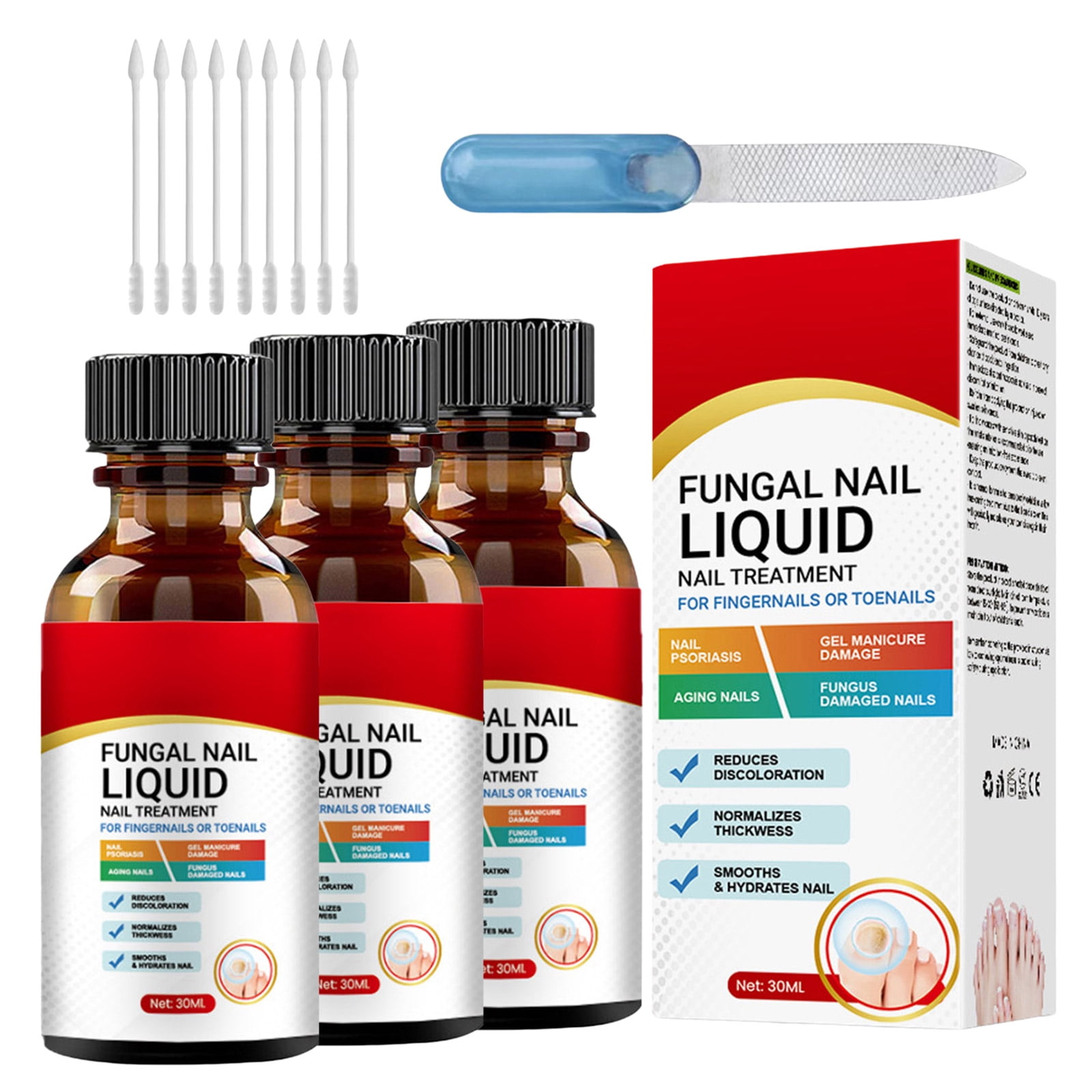 kndazIn Powerful Nail Mycosis 30ml Effective For Damaged and Fragile ...