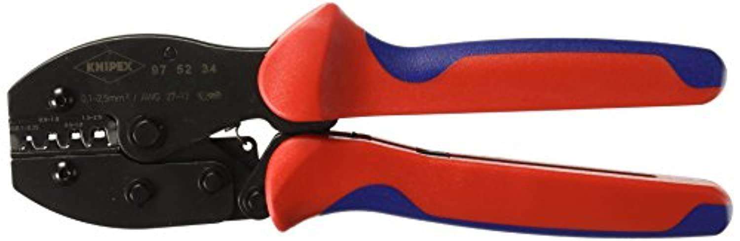 knipex 97 52 34 sb crimping pliers"preciforce" non-insulated connectors ...