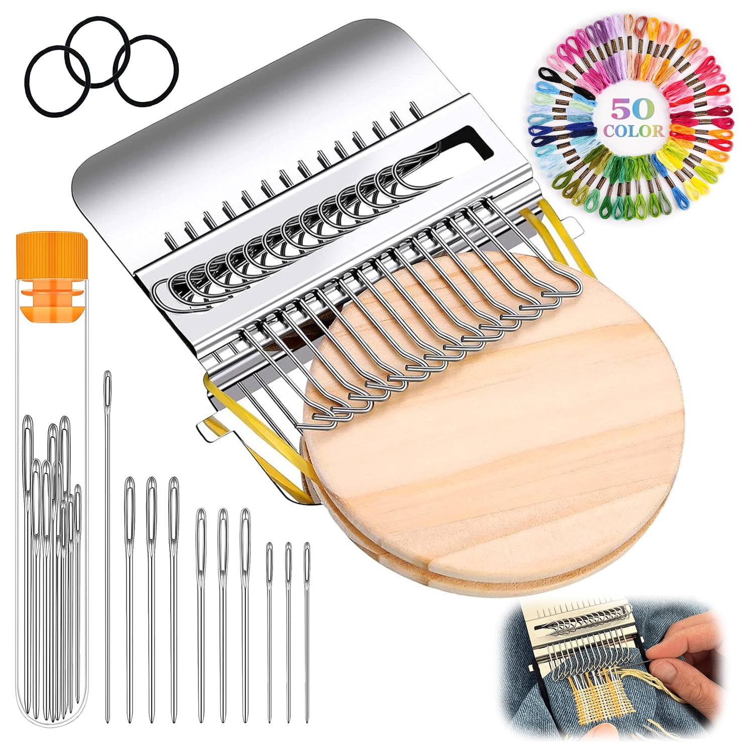 knitPatch kit - knitPatch PatchMaker 2.0 Kit, 100 Colors Embroidery ...