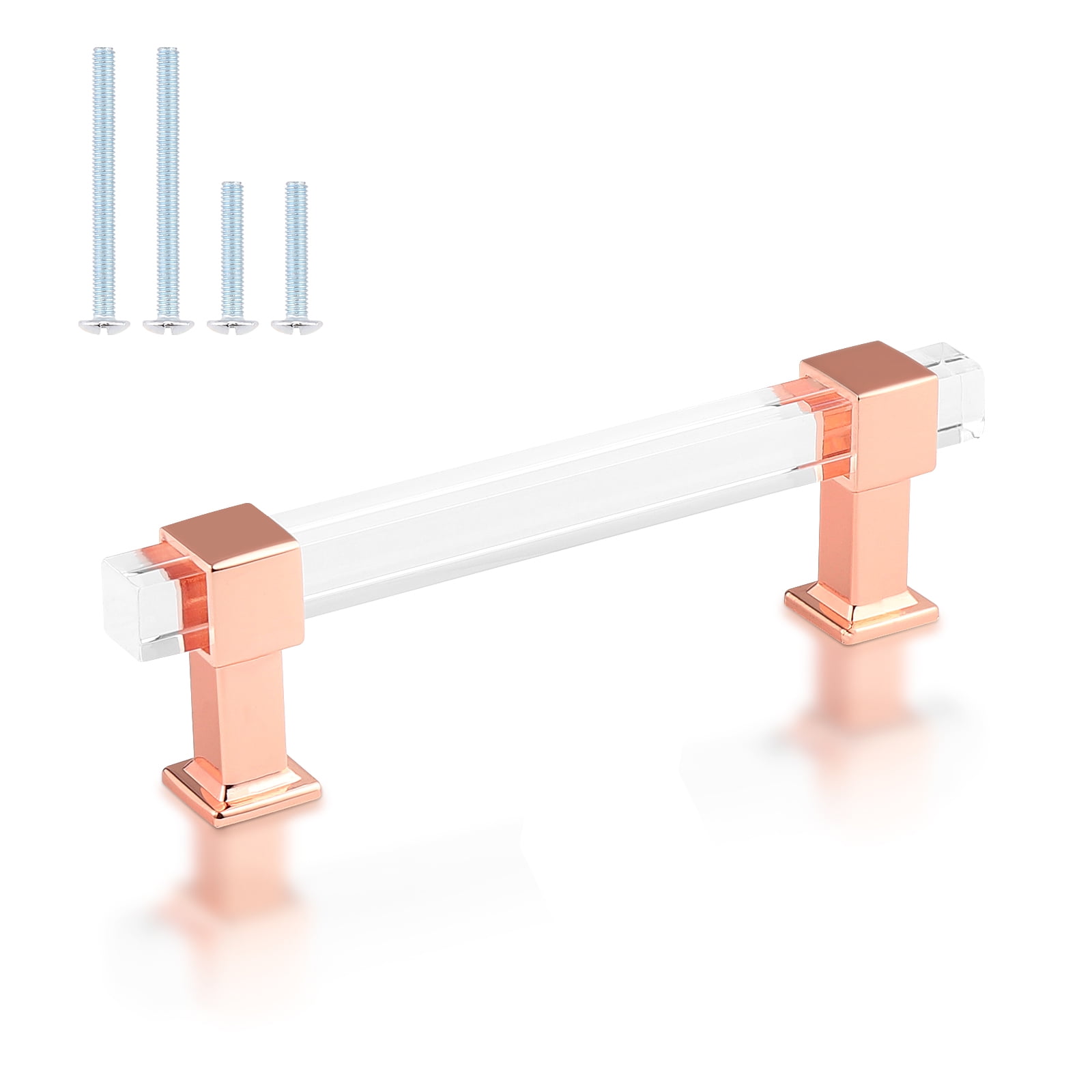 knobelite 10 Pack Kitchen Cabinet Handles Cabinet Pulls 4 inch Hole ...