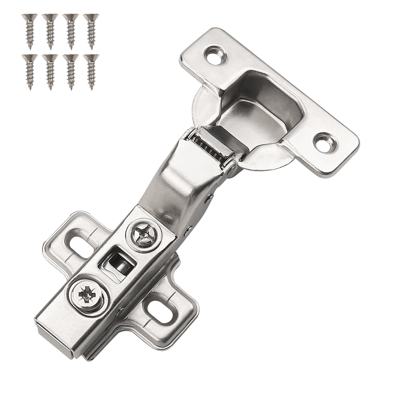 knobelite 10 Units (5 Pairs) Inset Cupboard Hinges，110 Degree Kitchen ...