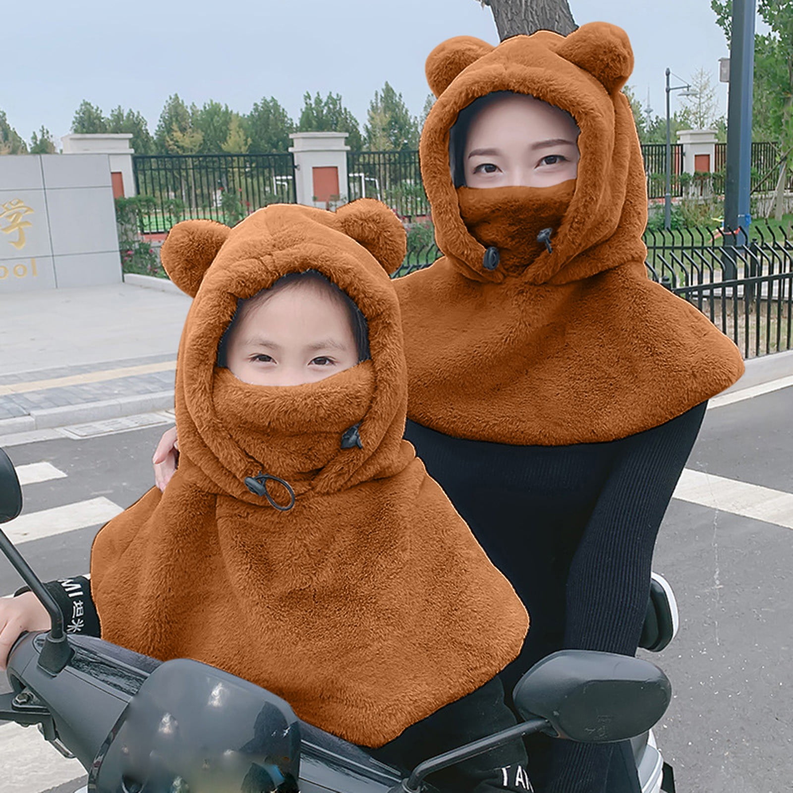 knqrhpse Toddler Hat,Bomber Hats Children's Warm Plush Headgear Cold ...