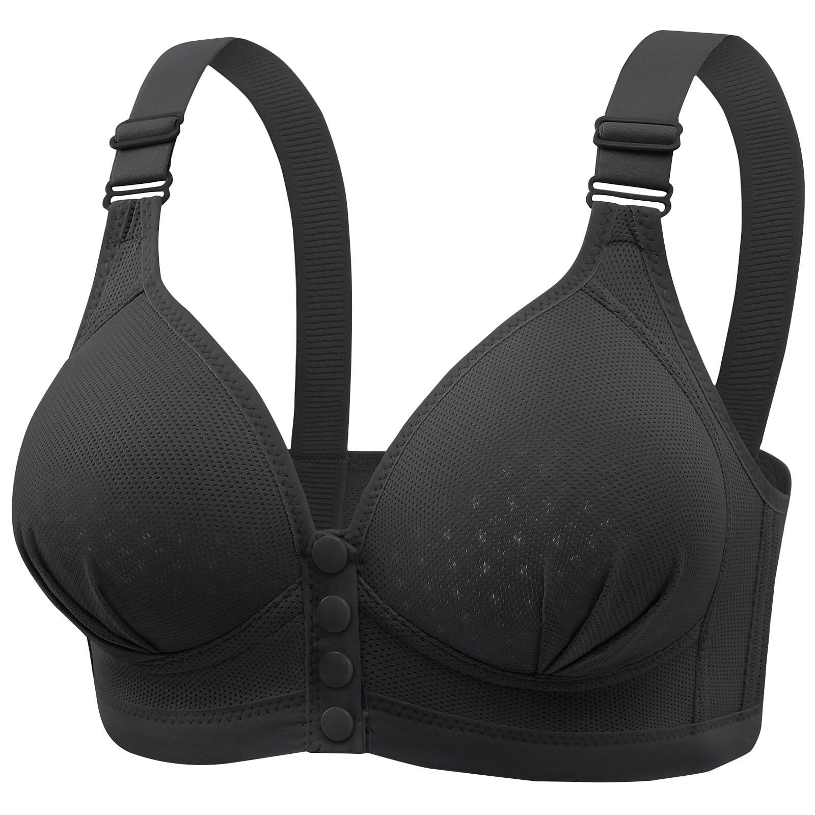 knqrhpse Wireless Bras for Women Front Closure Bras Daisy Bras for ...