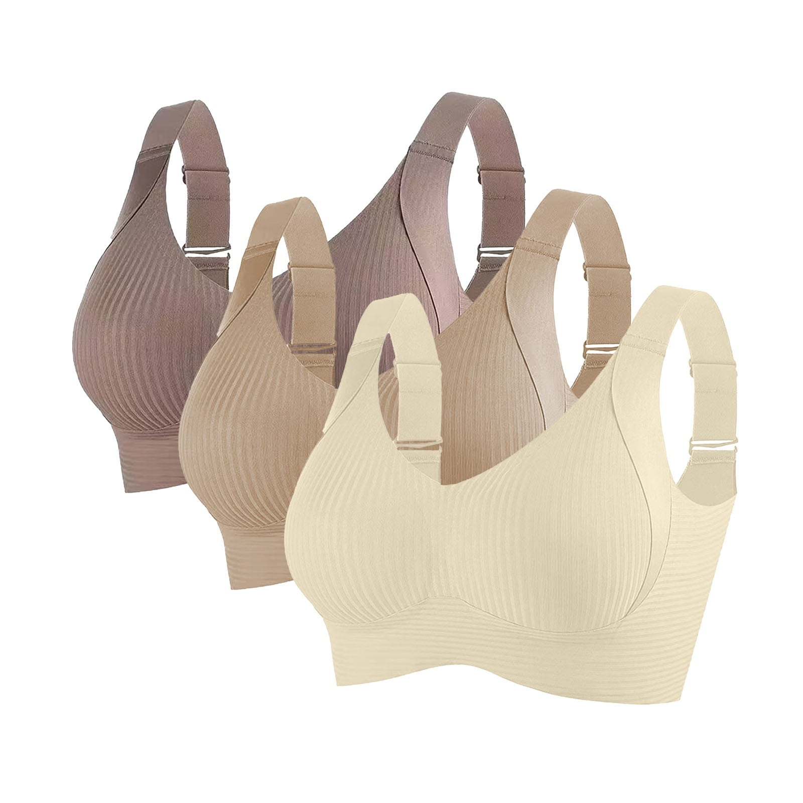 knqrhpse Wireless Bras for Women Seamless Bras Daisy Bras for Older ...