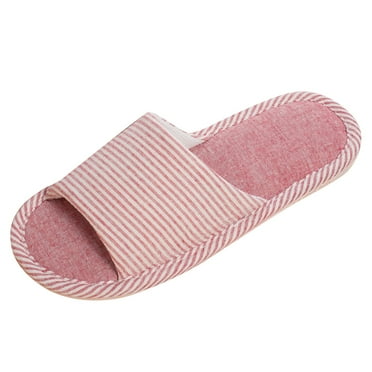 Litfun Women's Slide Slippers Open Toe House Slippers for Women Indoor and Outdoor House Shoes ...
