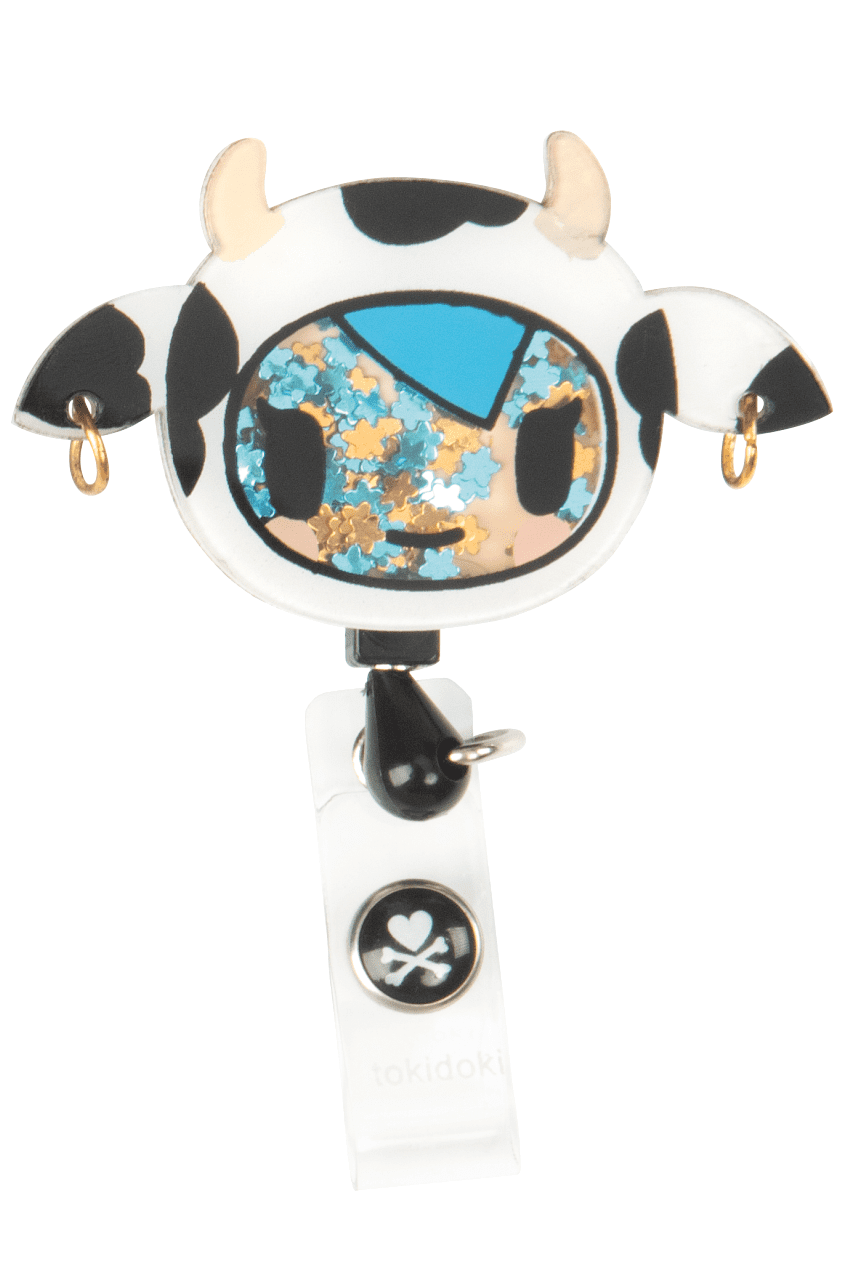 koi Tokidoki Character Retractable Badge Reels Color: Mozzarella Shaker ...