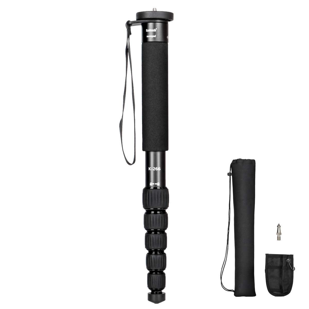 koolehaoda 6-Section Monopod Compact Portable Photography Aluminum ...