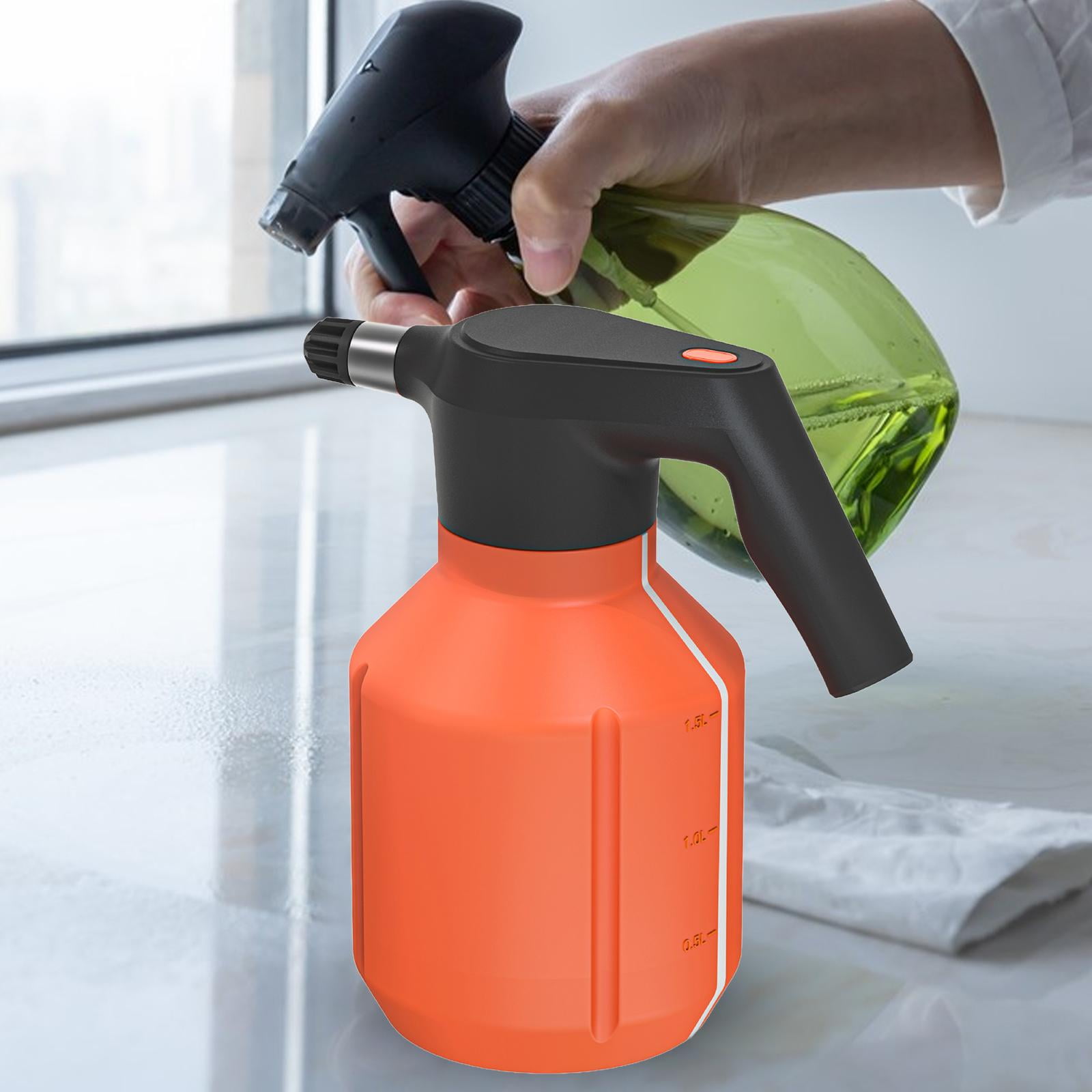 koolsoo 1.5L Electric Sprayer Bottle Electric Plant Mister Spray Bottle ...