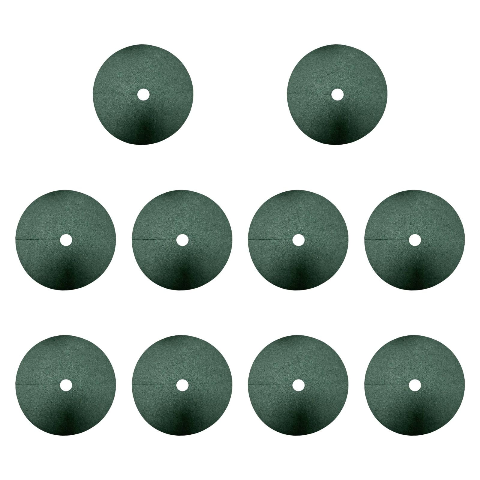 koolsoo 10 Pieces Tree Mulch Rings for Control Fruit Tree Protector ...