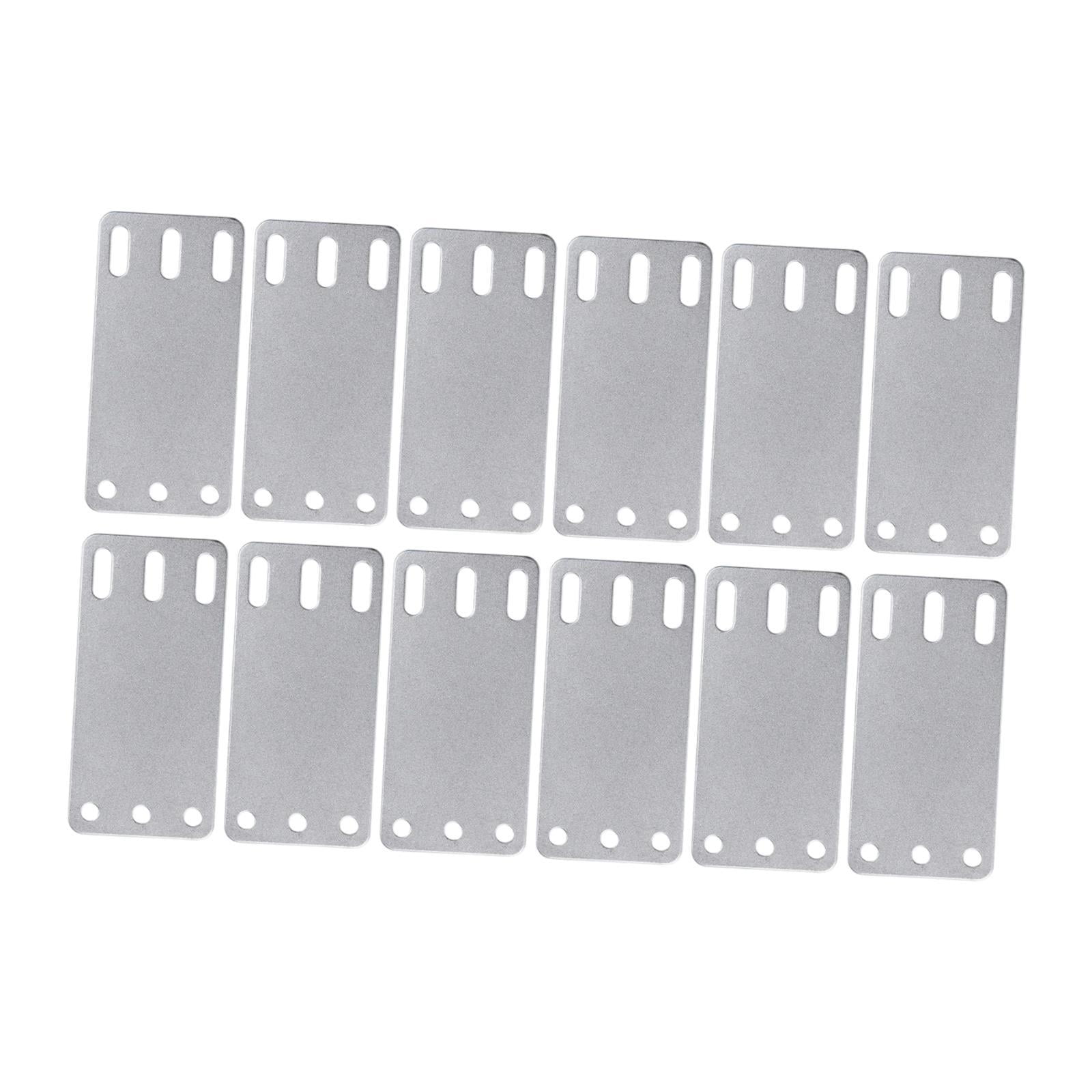 koolsoo 12 Pieces Cargo E Track Plates Heavy Duty Sturdy for Trailers ...