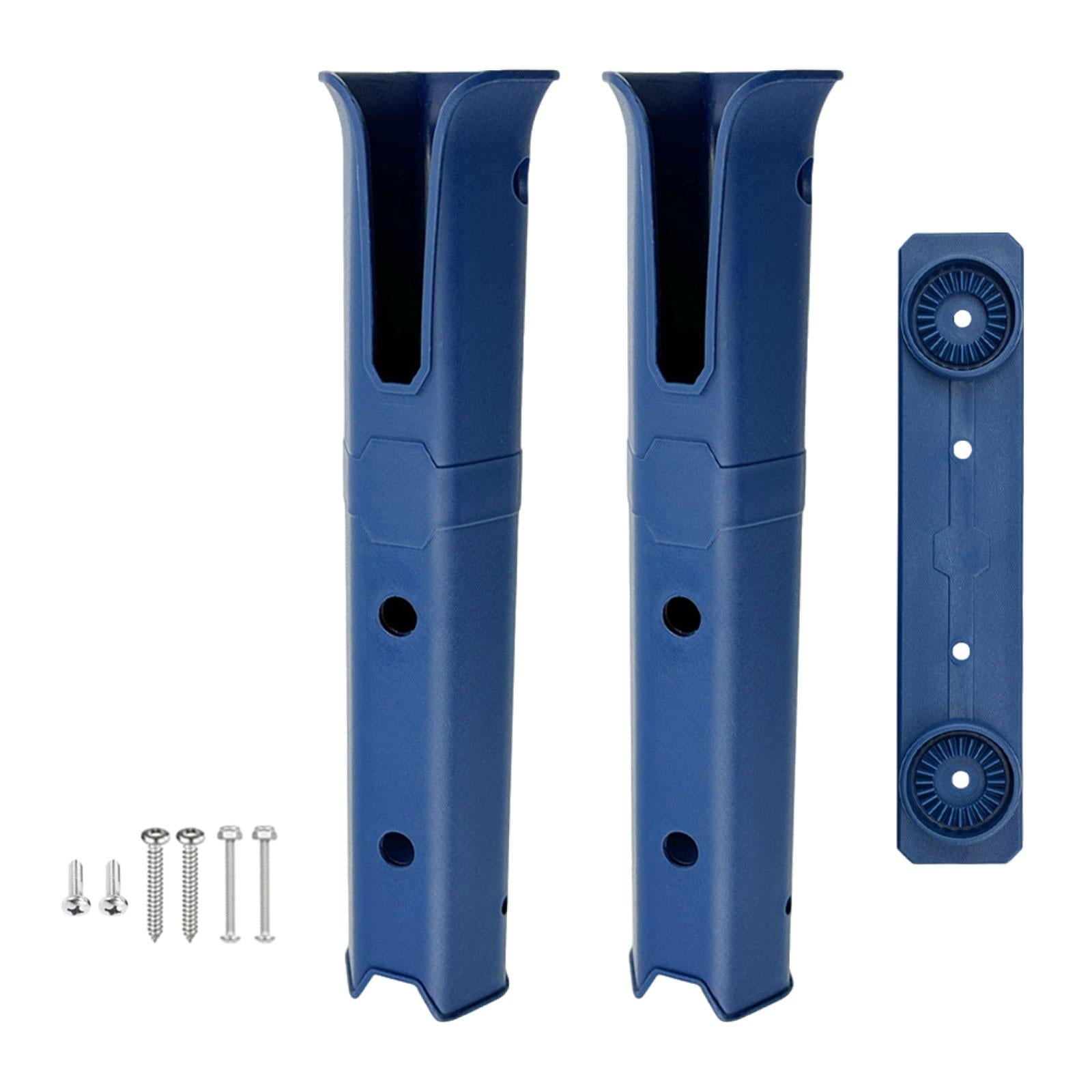 koolsoo 2 Tube Rod Holder Fishing Rod Rack Sturdy,Portable,with ...