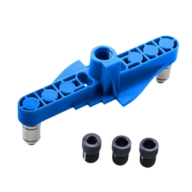 koolsoo 2 in 1 Dowelling Jig Drill Guide for Straight Holes Puncher ...