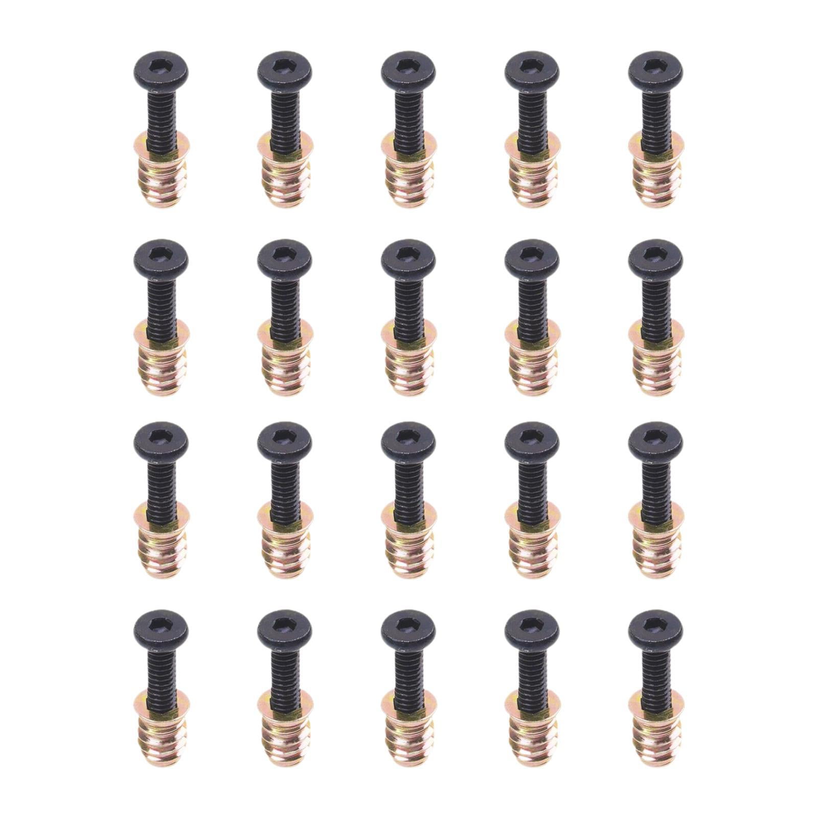 koolsoo 20Pcs Screw Nut Set for Furniture Repair Multipurpose Directly ...