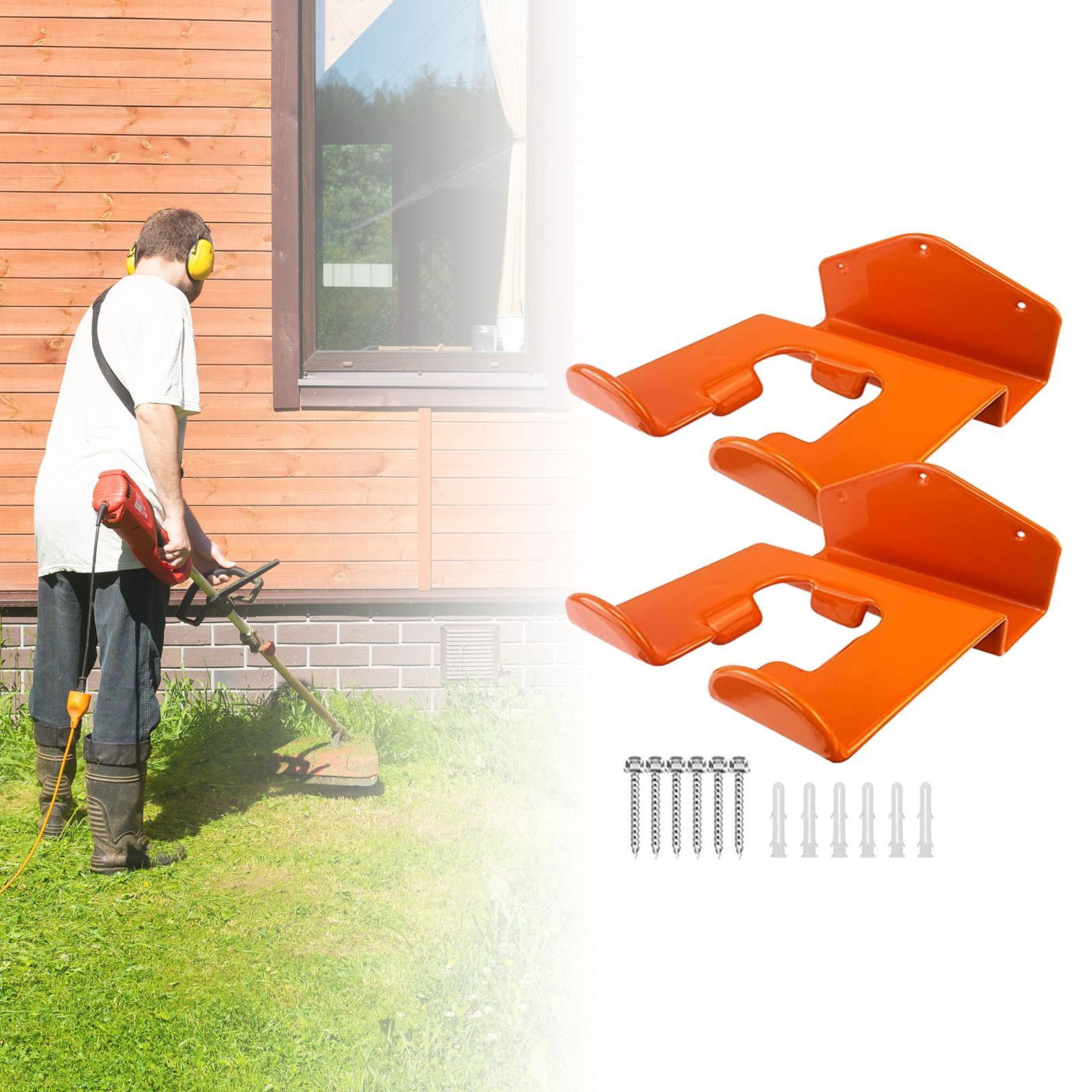 koolsoo 2x Trimmer Rack eater Hanger Accessory Metal Garage ...