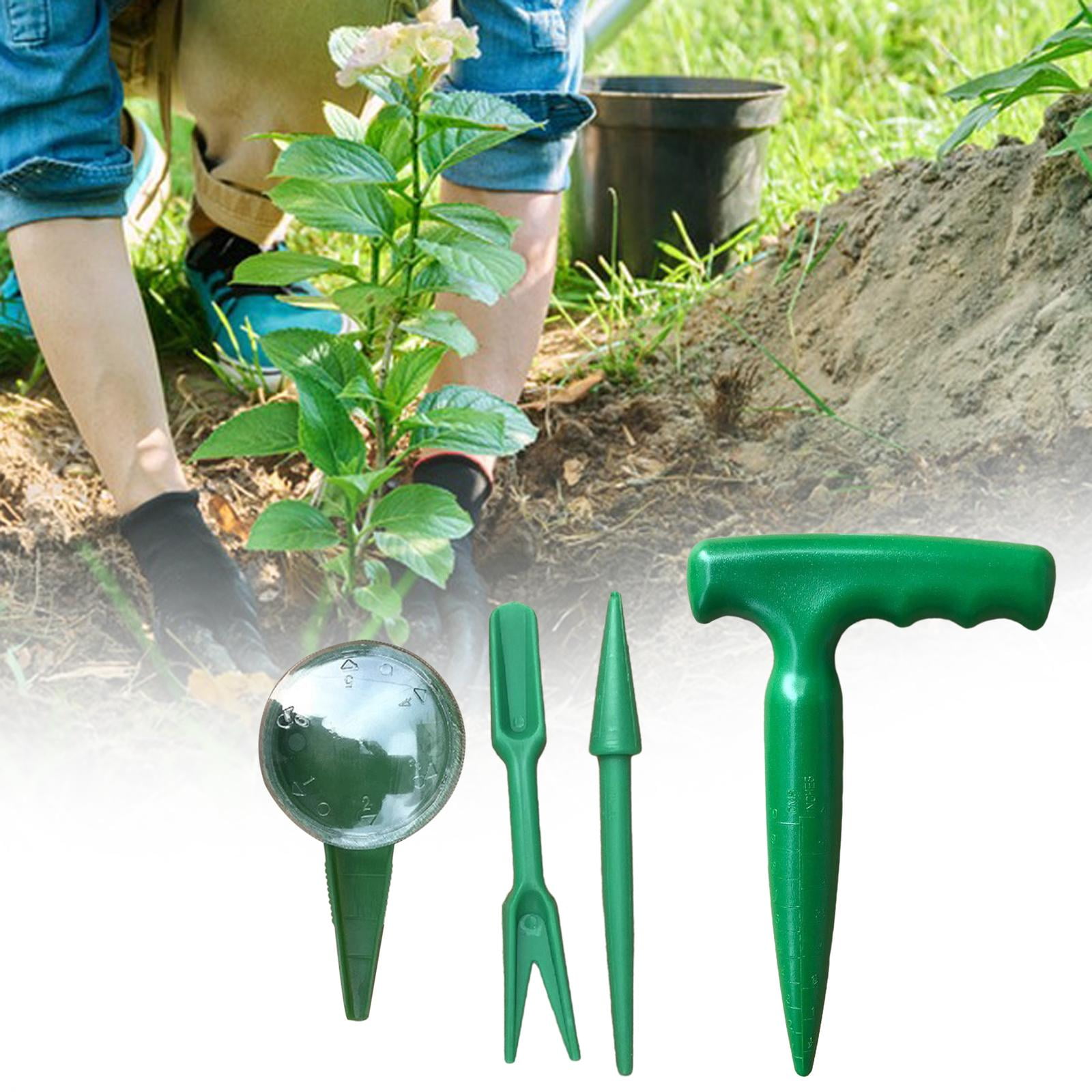koolsoo 4Pcs Sowing Seed Dispenser Set Seed Planter Tool Garden Hand ...