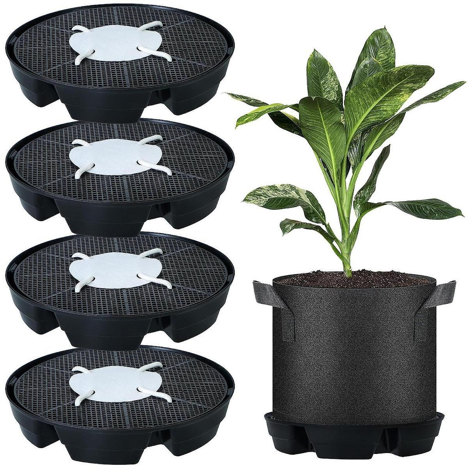 koolsoo 4x Self -watering Substitute Set Plants under Trim Inside Plant ...