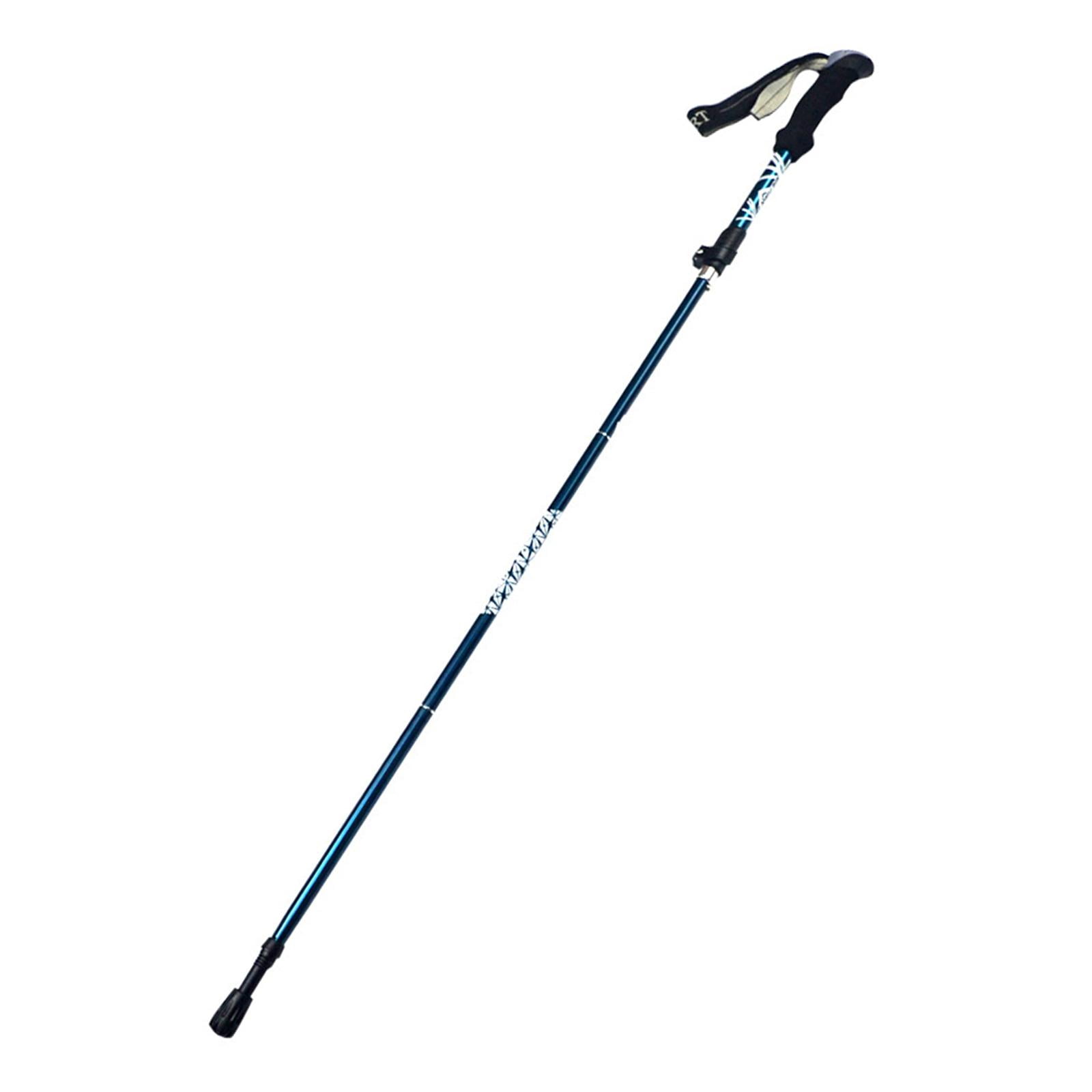 koolsoo 5 Sections Trekking Rod, for Men Women Metal Tip Hiking Pole ...