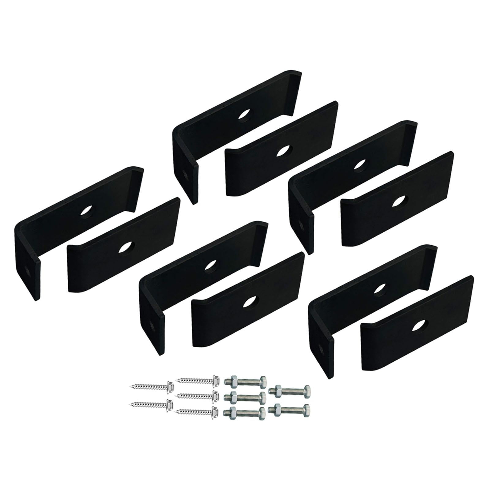 koolsoo 5 Set Fence Grid Clips Mesh Panel Mounting Set Weather ...
