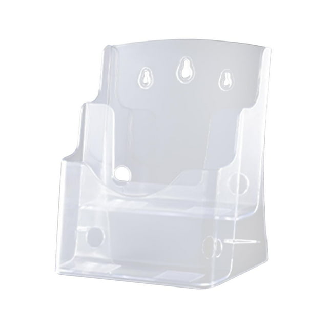 koolsoo Acrylic Brochure Holder Display Stand Desk or Wall Mount Table ...