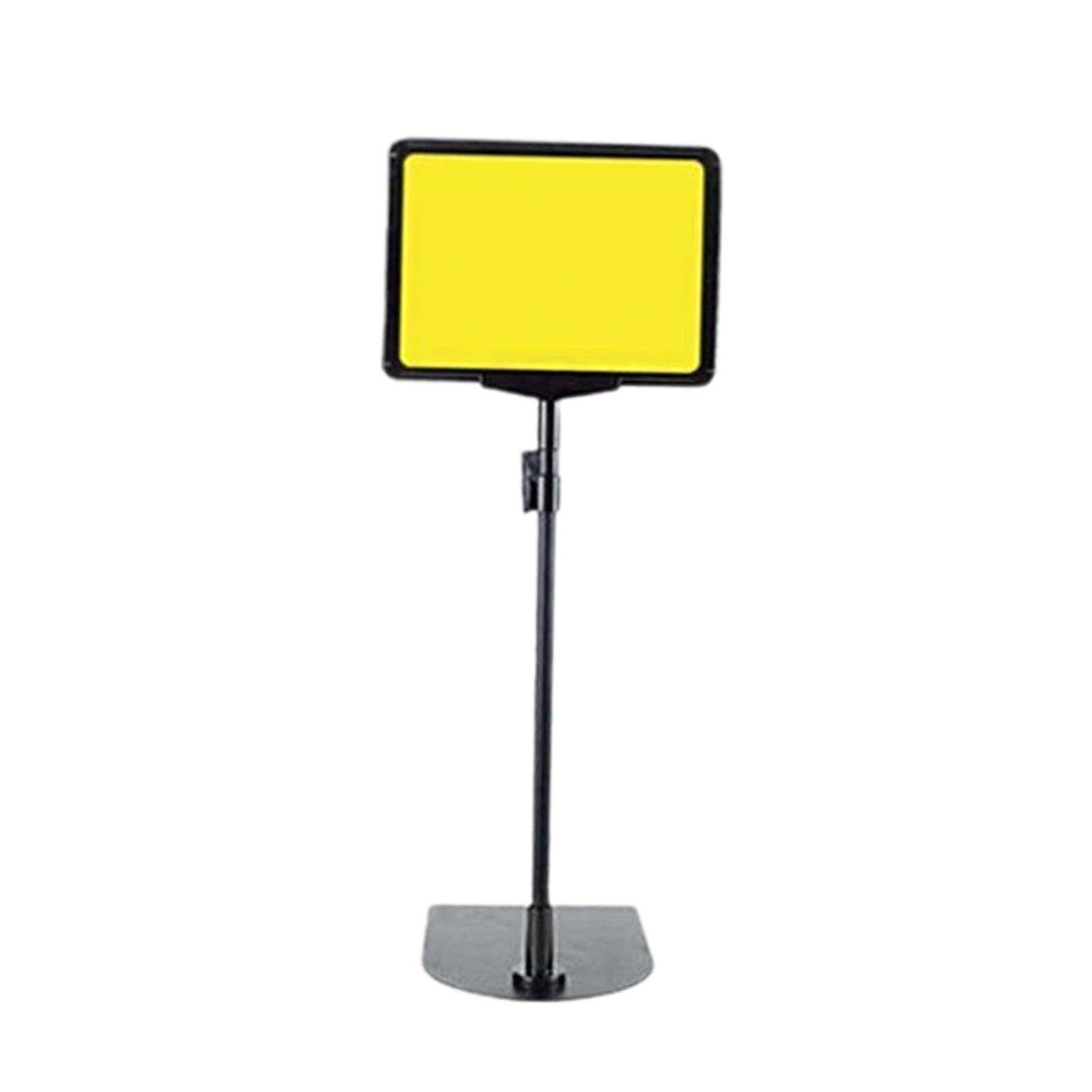 koolsoo Adjustable Sign Holder Floor Standing Display *price Tag Holder ...