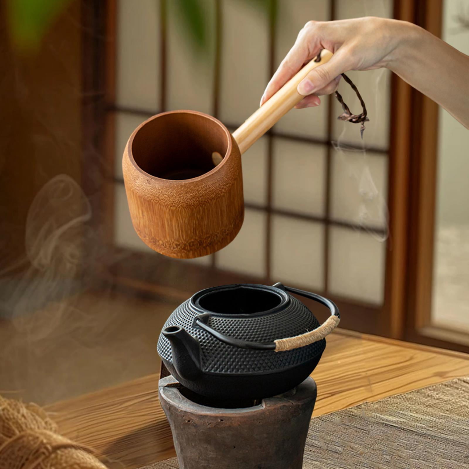 koolsoo Bamboo Ladle Japanese Tea Multifunctional Bath Spoon Water ...